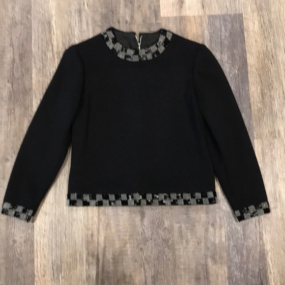 100% Zephyr wool | Sweaters | Vintage 0 Zephyr Wool Black Zipper Back ...